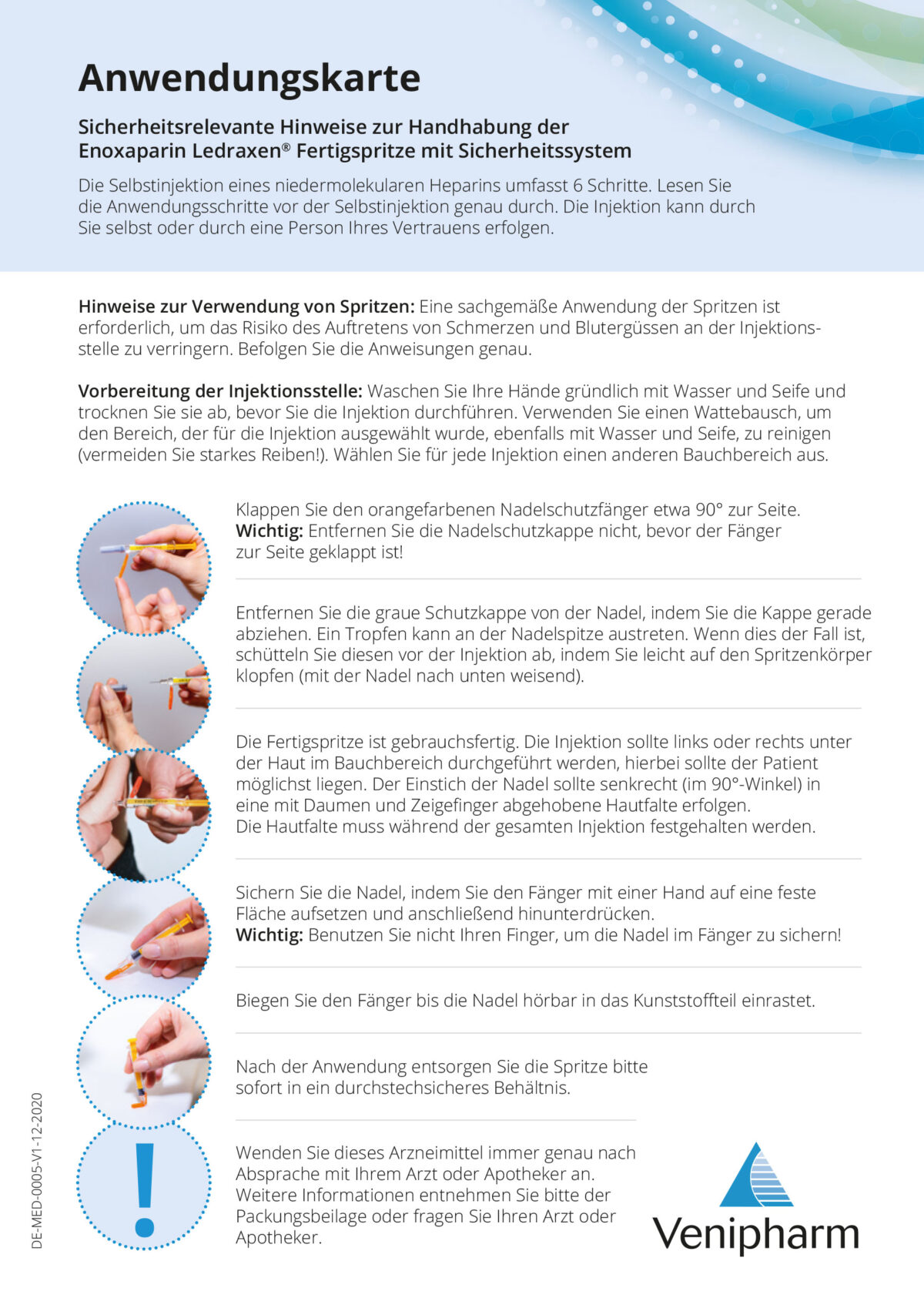 Patienten - Enoxaparin Ledraxen